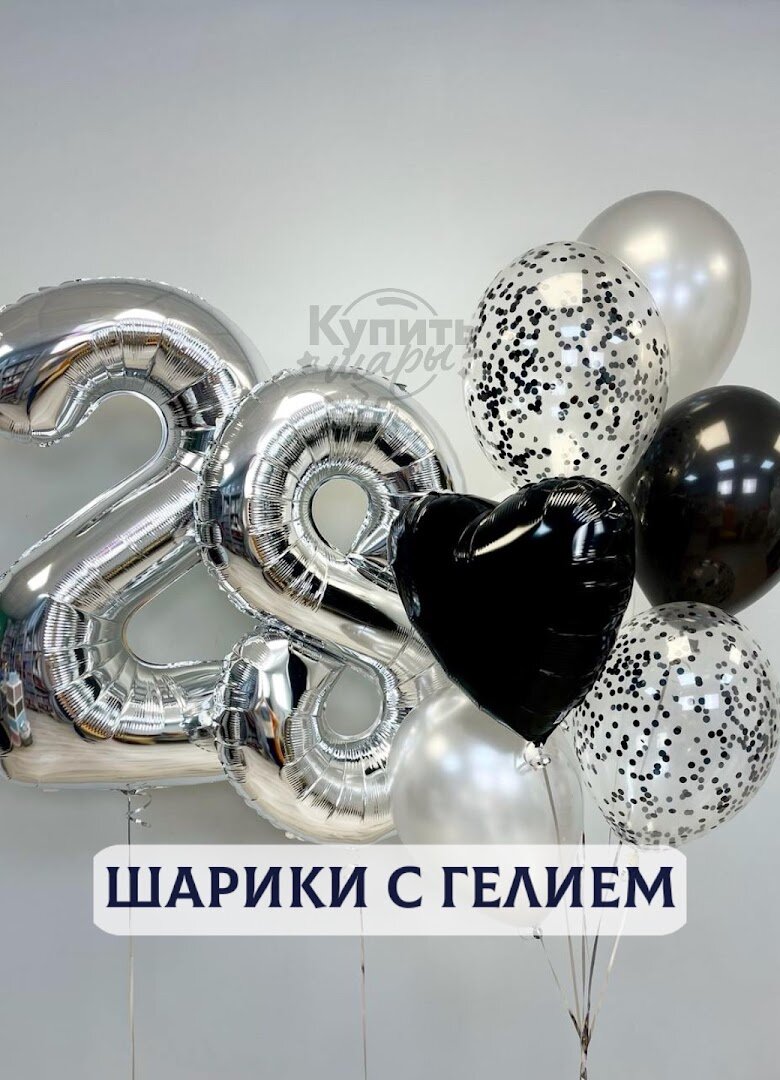 Воздушные шары с гелием, шарики воздушные "Для мужчины" №1897