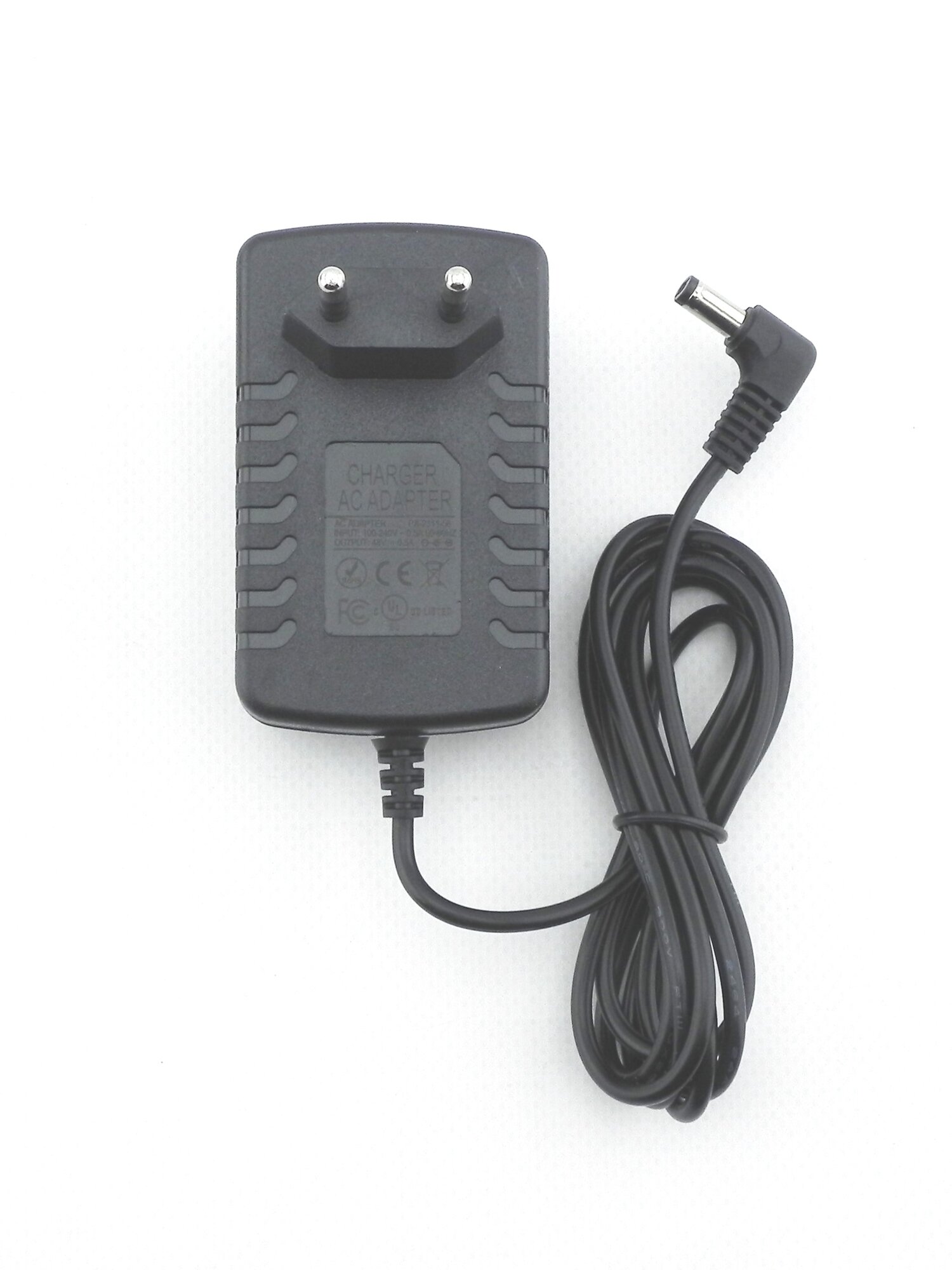 Адаптер блок питания Universal 48V 0.5A 24w 5.5x2.1 угловой 1,5М для планшетов, книг и т. д.