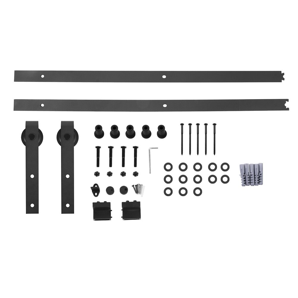 Американский дверной шкив сарай оборудование для оборудования базовая секция с одной стороны 2 метра одноверная дверь