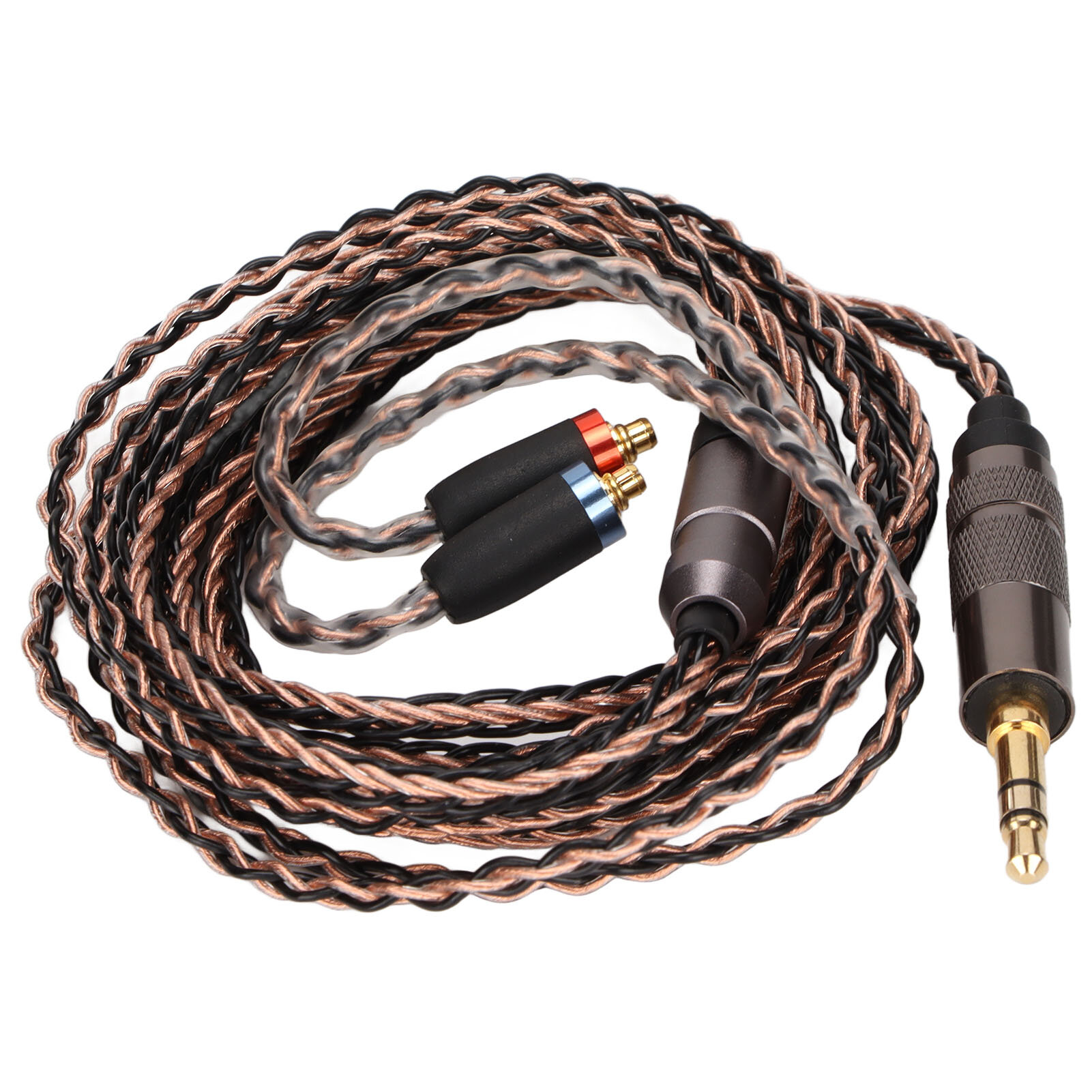 MMCX 3,5 мм кабель для наушников OFC 8-ядерный сменный кабель для наушников для SE535 UE900 UE900s SE215 SE425 BGVP