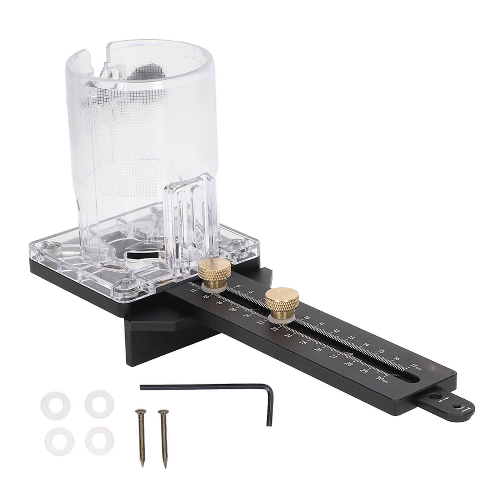 Фрезерная база для триммера, ЧПУ, 8 мм, для пазов и кругов, диаметр триммера 65 мм