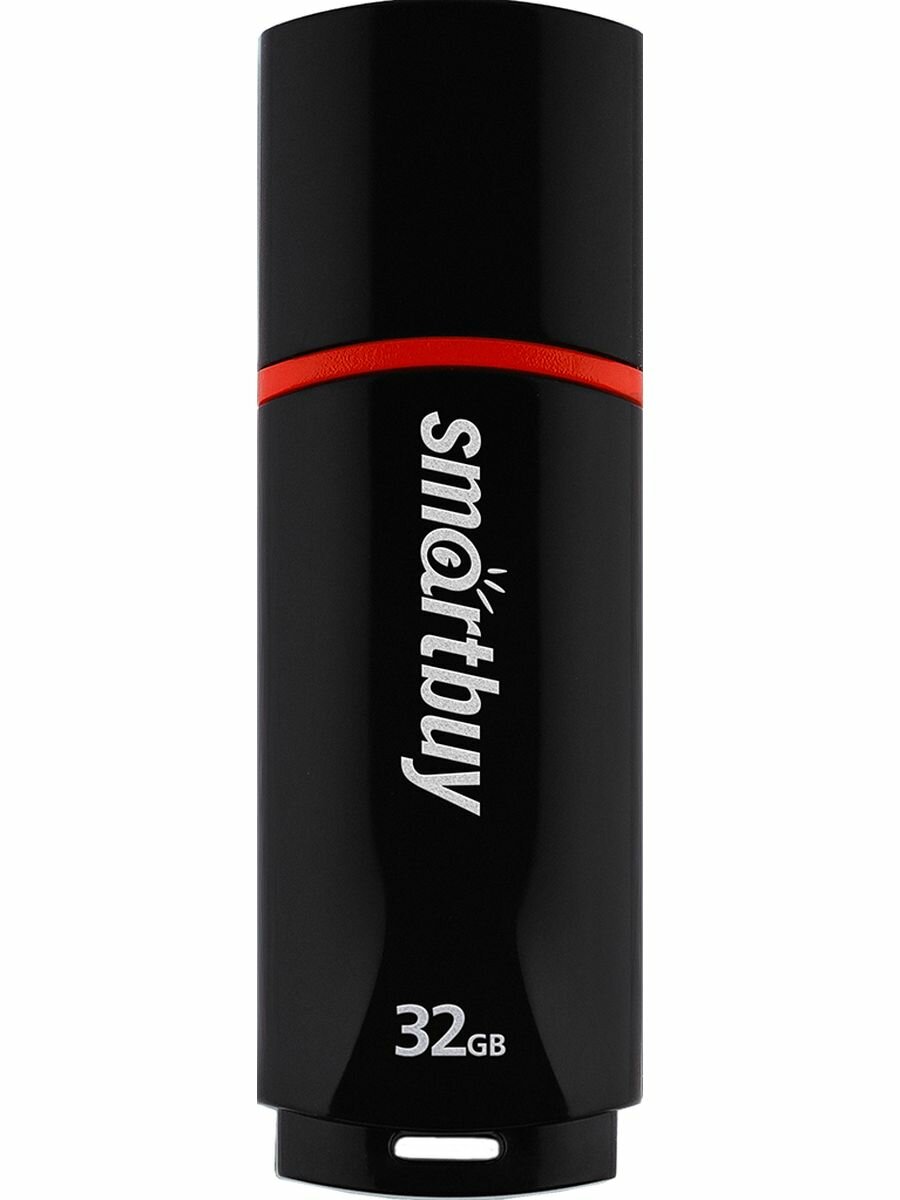 USB-накопитель SmartBuy Crown 32GB USB 2.0, цвет Black (чёрный)