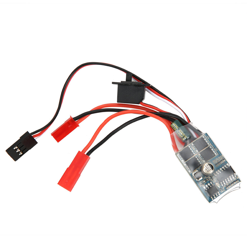 30A 4-8V ESC Двухчастотный контроллер скоростного двигателя RC для 1/16 1/18 1/24 автомобиль лодовой с тормозом