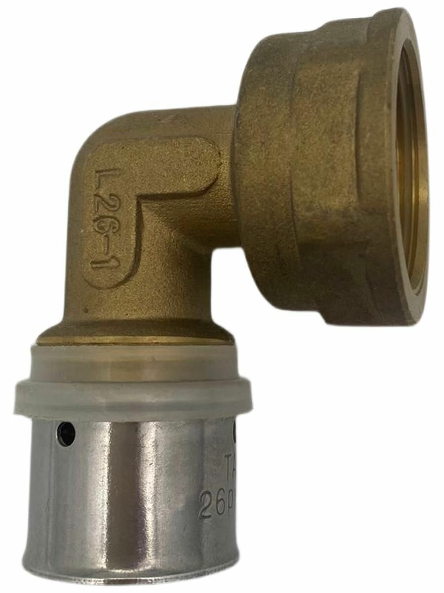 Пресс-угольник HydroSta В Р-EF, латунь, для металлопластиковых труб