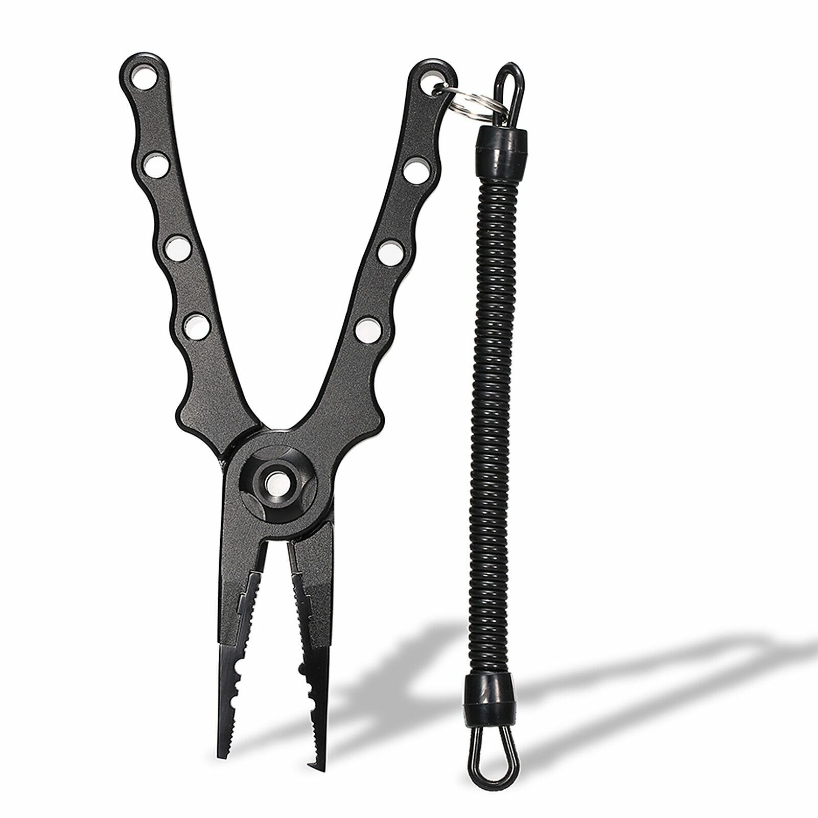 Сверхлегкие рыболовные клещи из алюминиевого сплава/черные