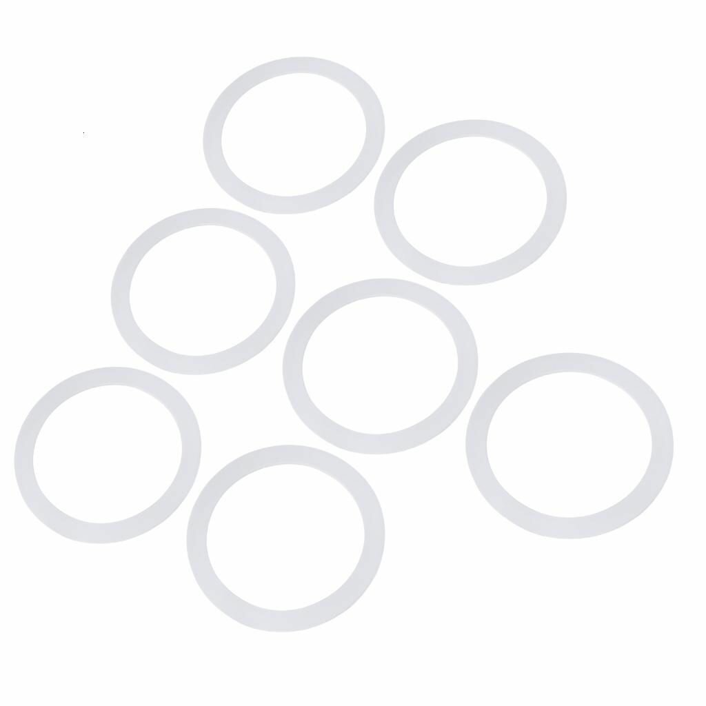 7 шт. Уплотнительные кольца для термосов Силиконовые изолированные кружки Резиновые прокладки, - 60x50
