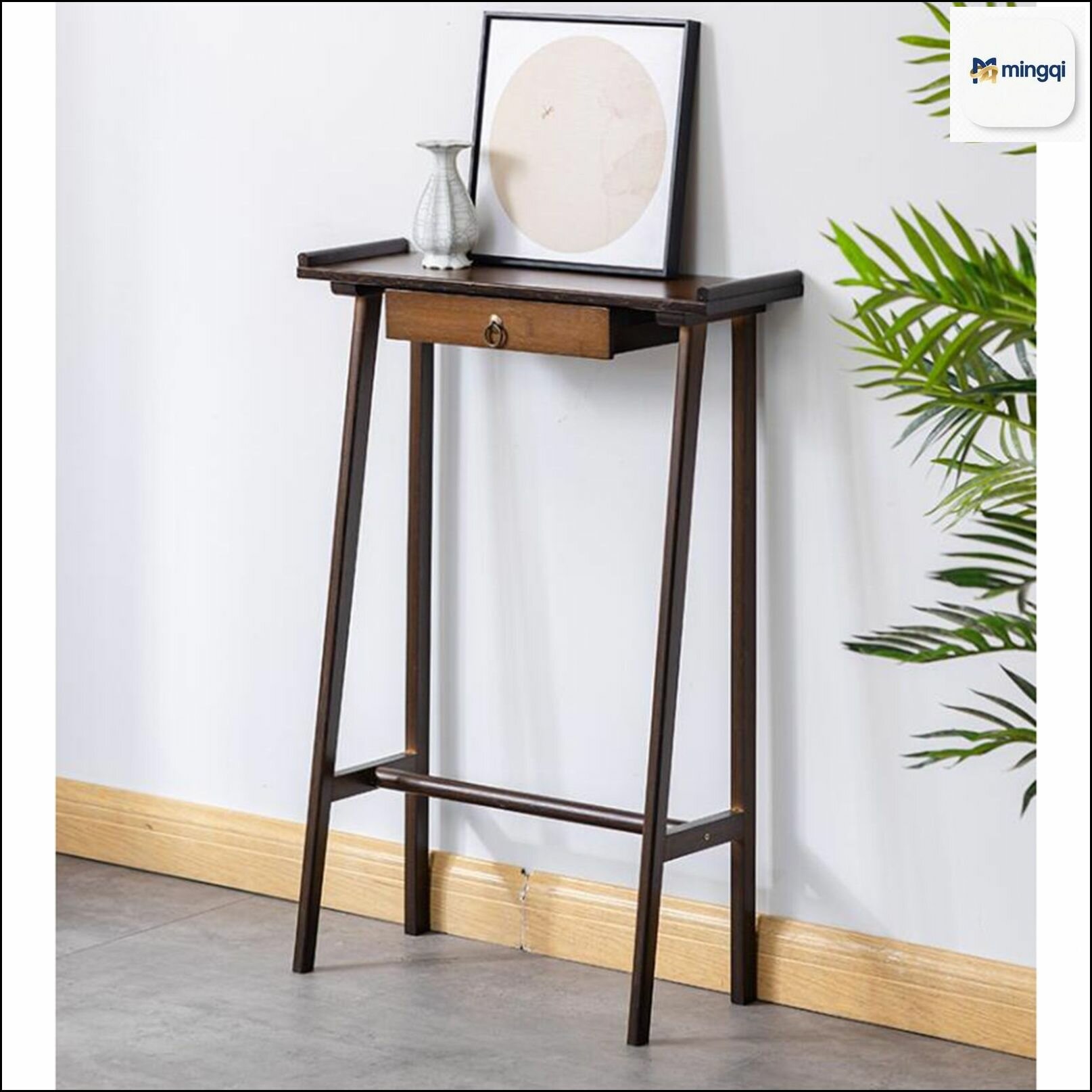 Столики консоли с ящиком, деревянный