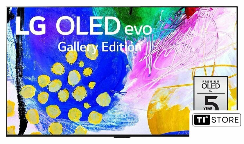 Телевизор LG OLED G2, OLED, 4K, диагональ 97", 120Гц, ОС WebOS