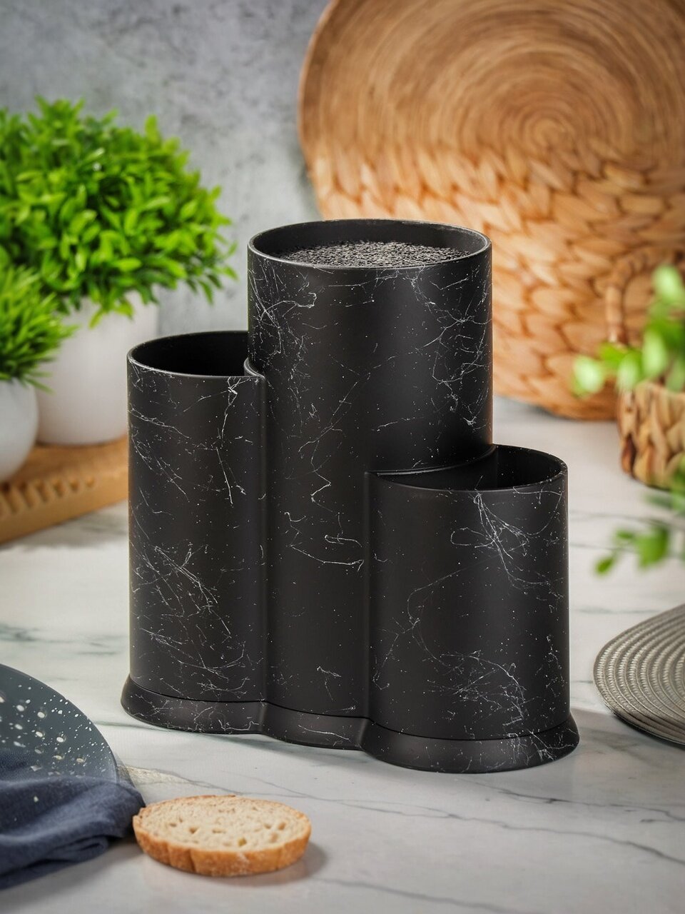 Подставка для столовых приборов, пластик, 23 см, Y4-8389