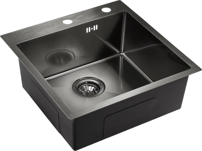 Мойка кухонная Emar PVD EMB-117A PVD Nano Dark