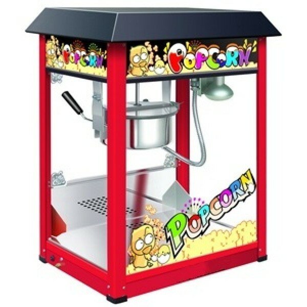 Аппарат для попкорна "Starfood" ET-POPB-RA, 1.3 кВт, 76 см, до 8 порций