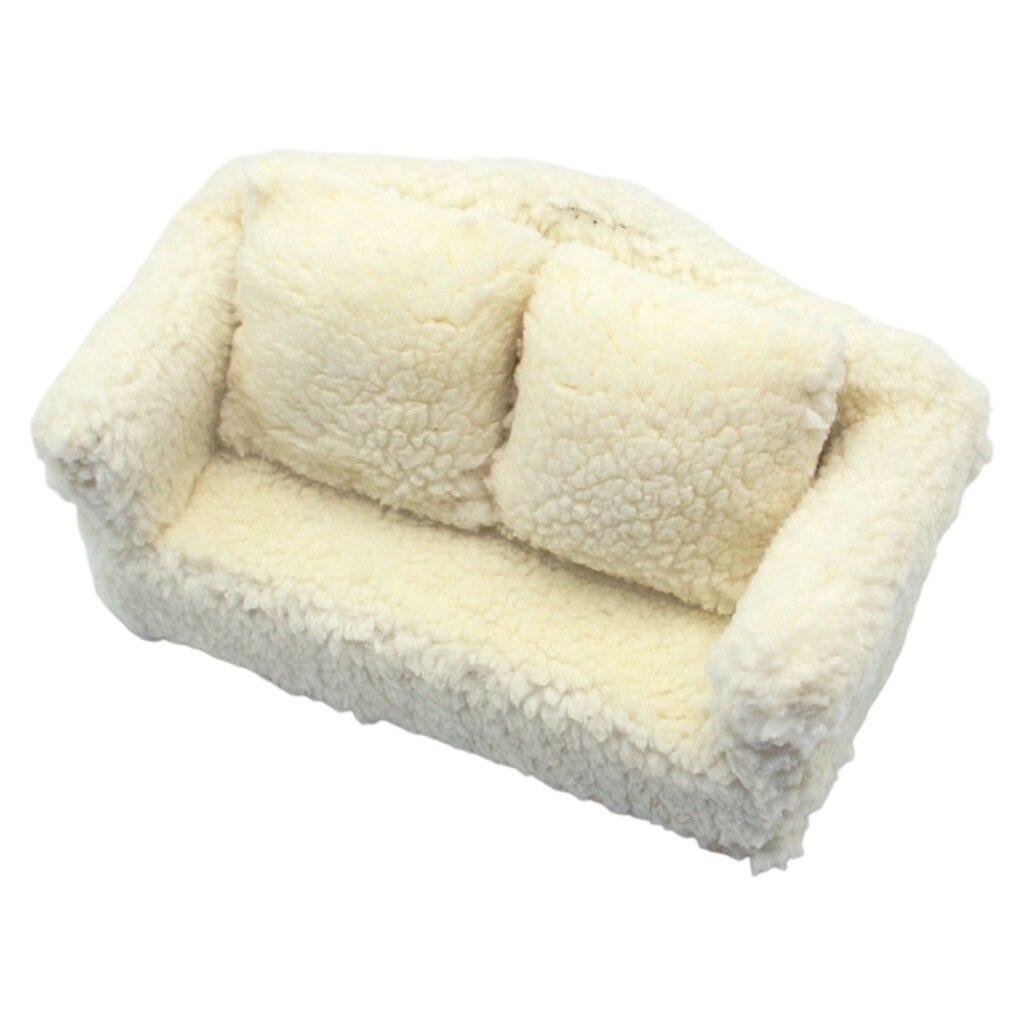 Мини-Кресло Для Гостиной Со Съемной Подушкой Из Безопасной Ткани Для Кукольных Домиков OB11