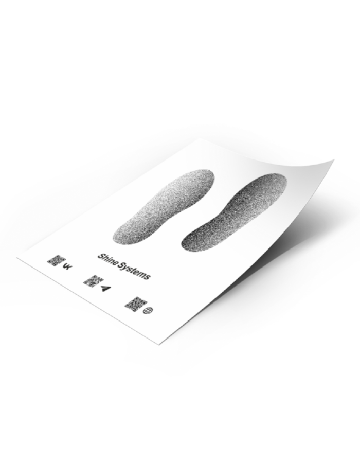 Shine Systems PaperMats - бумажные двухслойные коврики для авто, размер 500х380, 500шт