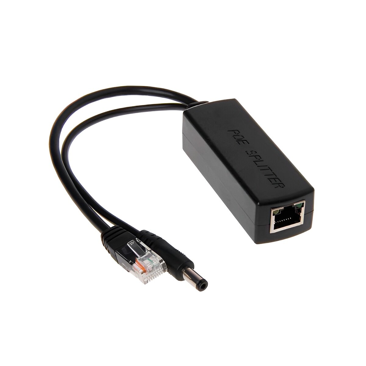 PoE сплиттер, AN-SP12V, скорость 10/100 Мб/c, Plug&Play, черный