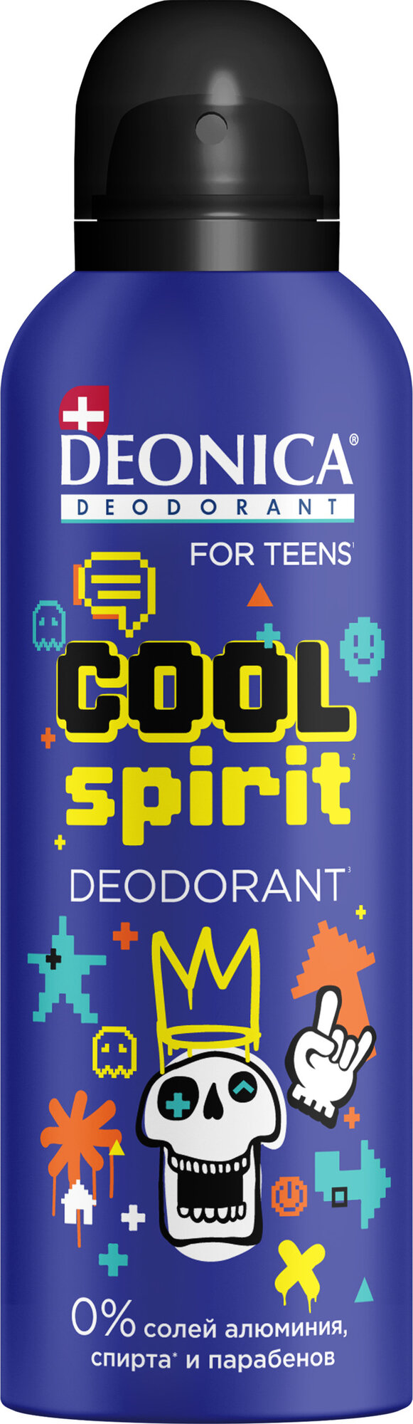 Дезодорант-спрей Deonica for teens Cool Spirit 125 мл