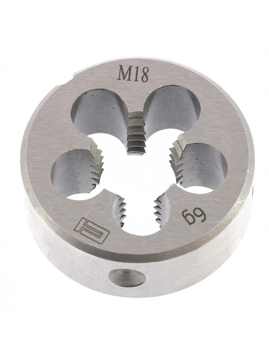 Плашка М18 х 2.5 мм, СИБРТЕХ, 77052