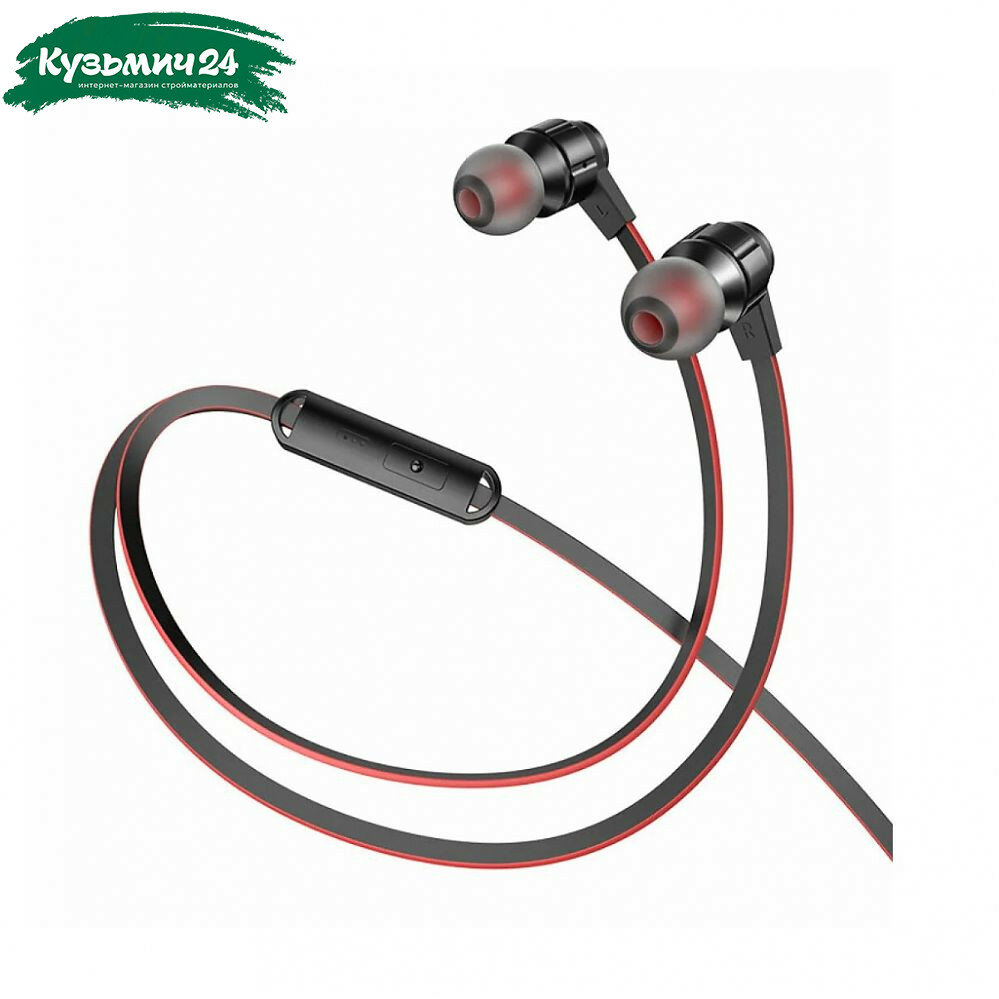 Наушники проводные Hoco M85 Platinum sound universal earphone, черные