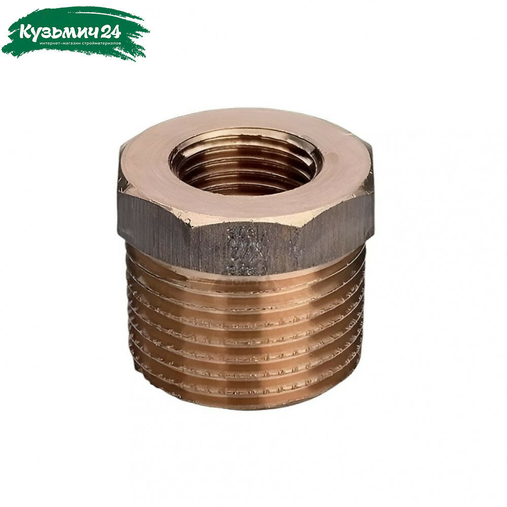 Футорка резьбовая Viega 1'-3/8', НР-ВР, фитинг переходной, бронза
