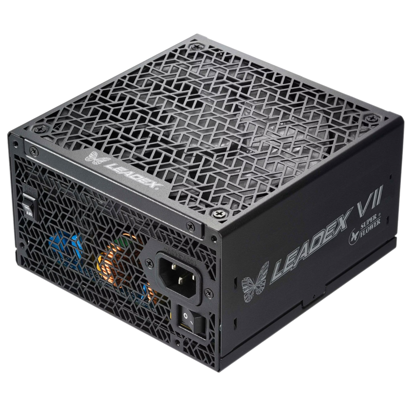 Super Flower Блок питания 1300Вт Super Flower Leadex VII XG SF-1300F14XG ATX12V V3.0 (24+4/8+6/8pin+16pin, вентилятор d140мм) + кабель питания (ret)