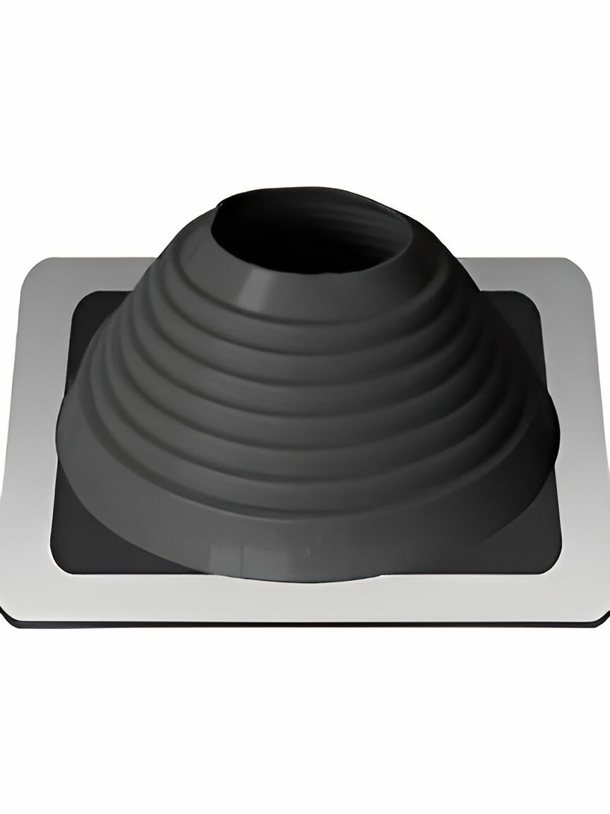 Мастер Флеш №7 (157-280) черный силикон кровельная проходка прямая 90