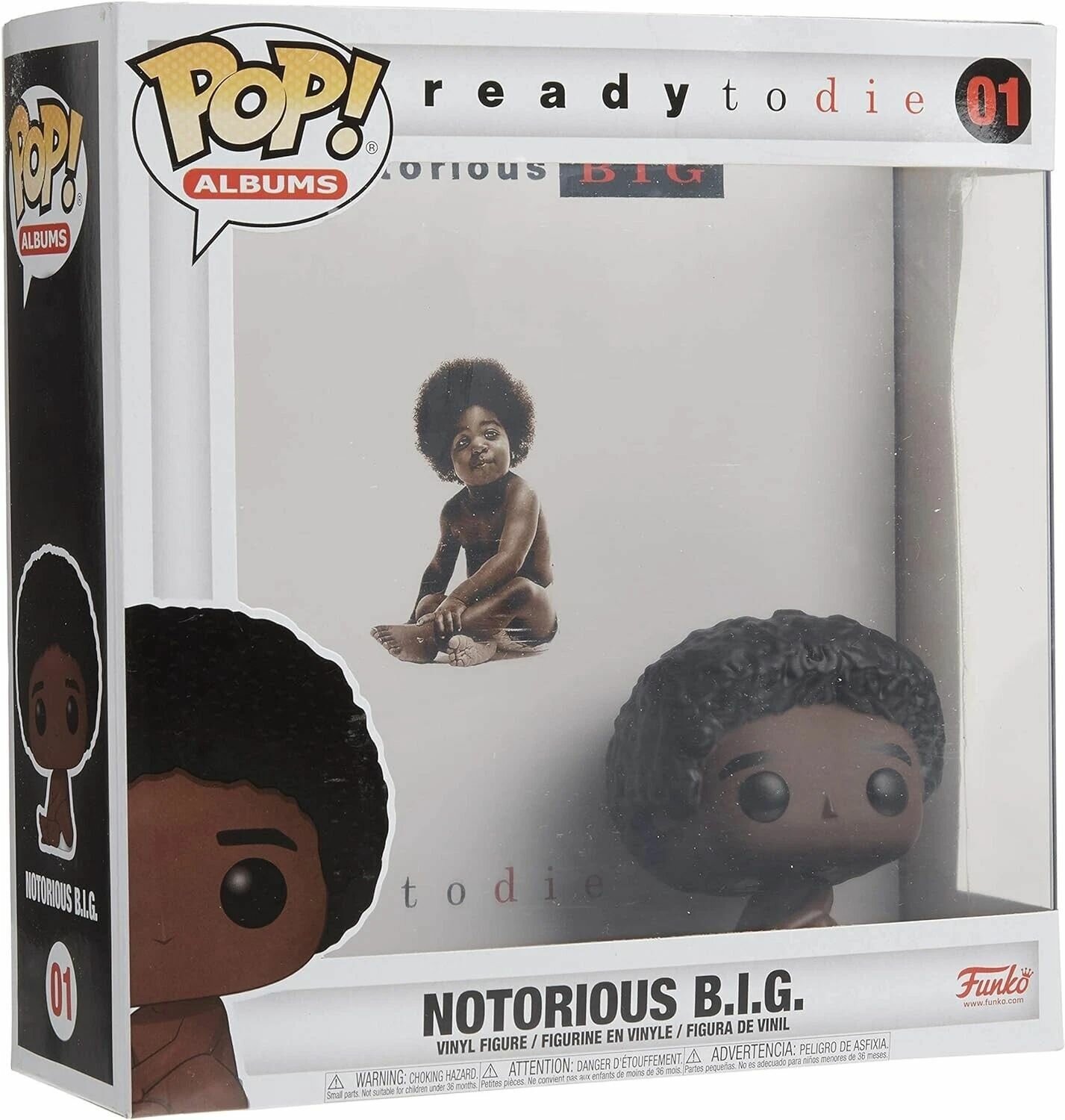 Фигурка Funko Pop! Notorious B.I.G. Ready To Die Album (Фанко Поп Ноториус БИГ из серии Музыканты)