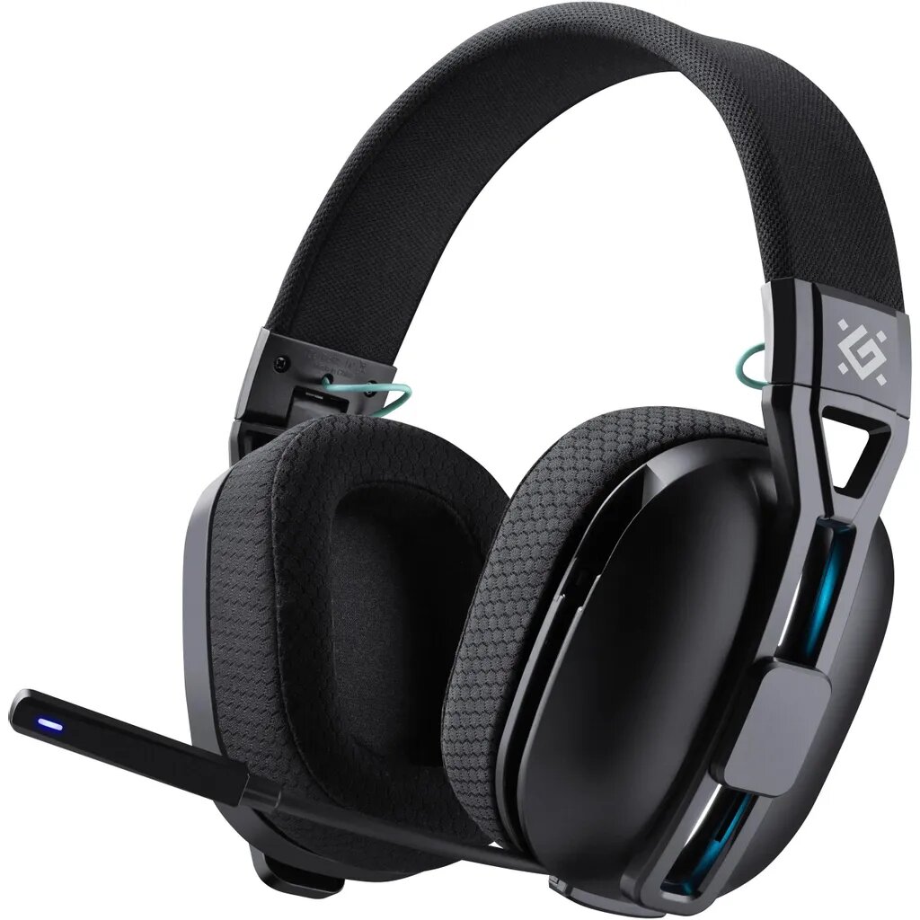 Гарнитура Defender Horror Pro, для компьютера, накладные, беспроводные/Bluetooth/USB, черный [62650]