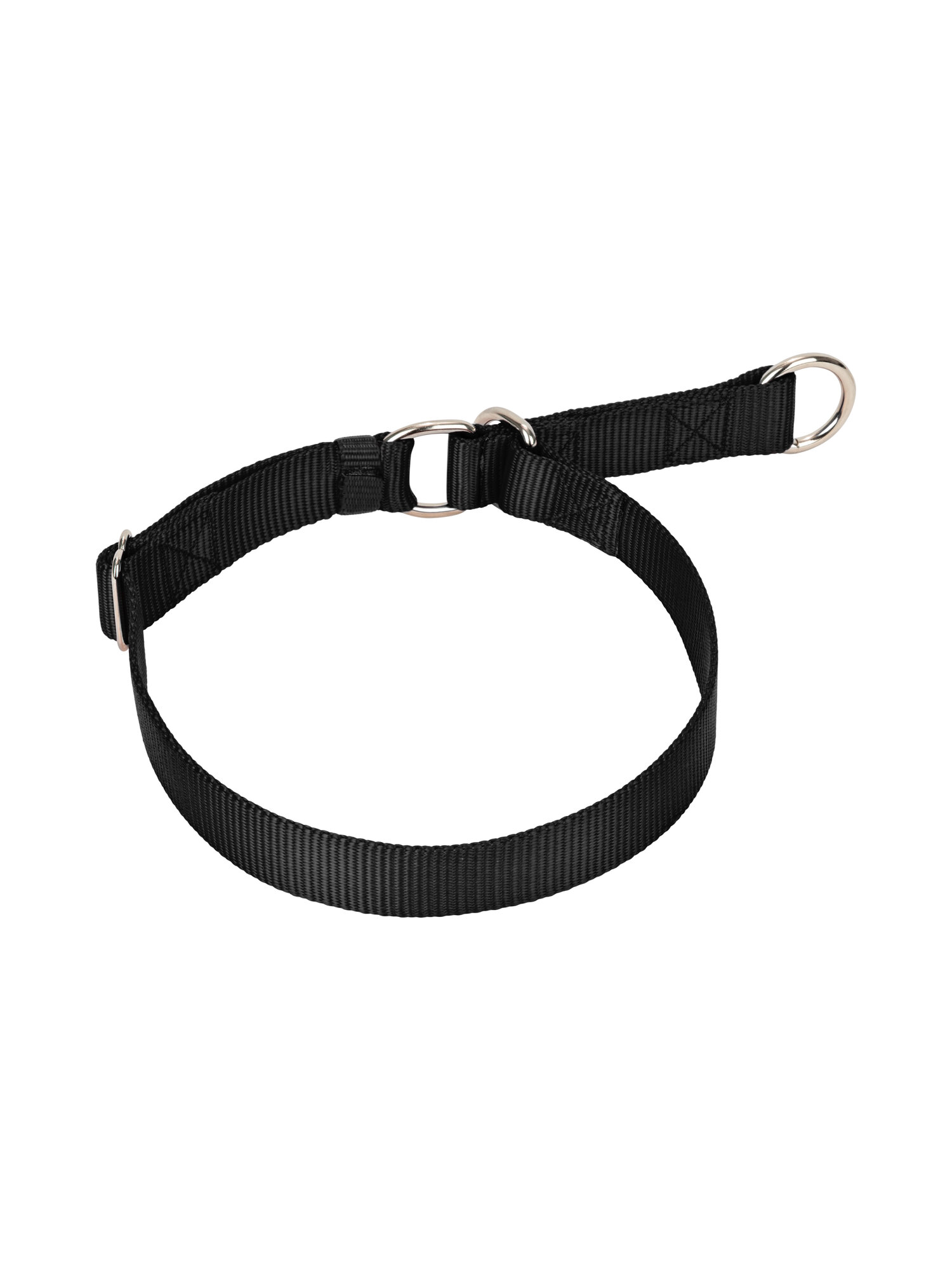 Ошейник полуудавка для собак ZooOne регулируемый 40-60 см (25 мм) черный