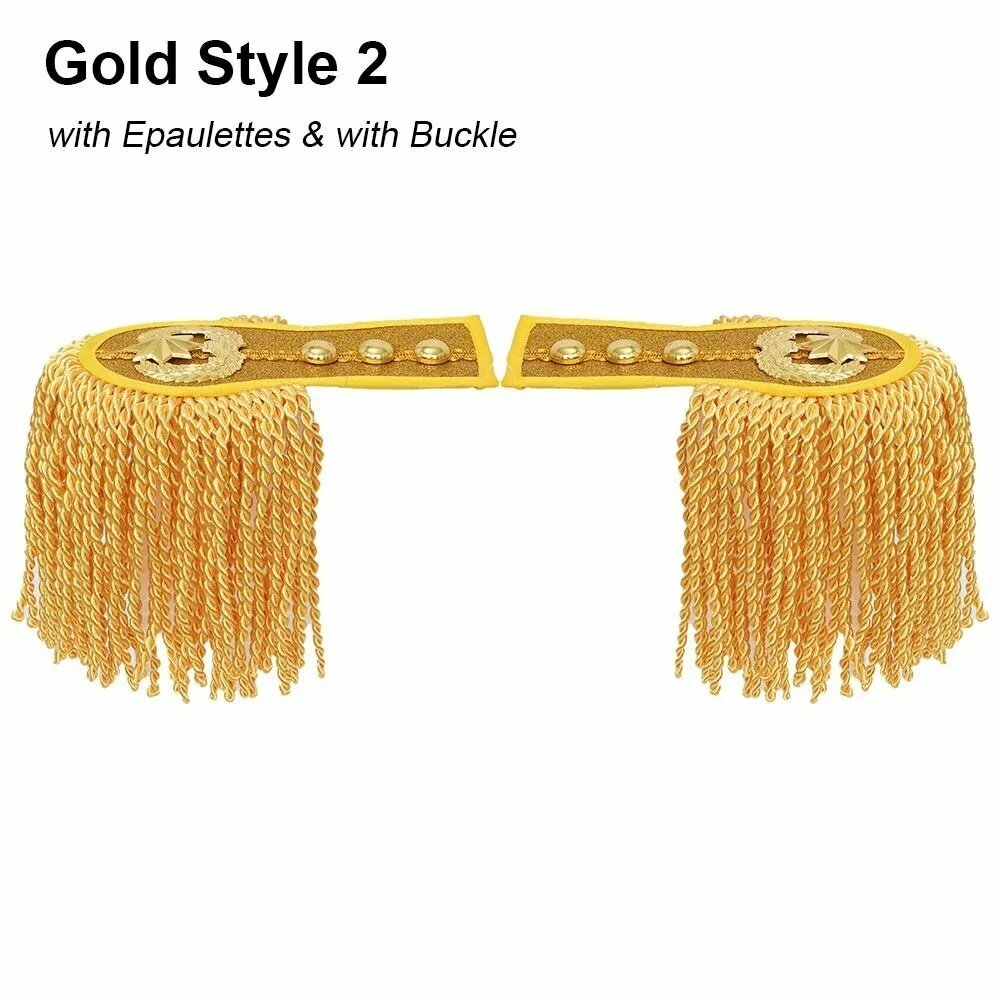 KNOW EASY-1 пара Эполеты с бахромой и кисточками