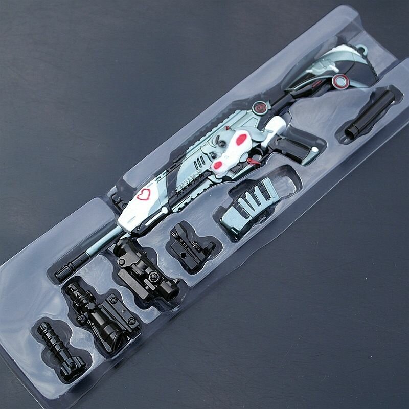 Боевое поле боя Battle Royale, оружие M24, AKM, M416, 98K, AWM, модель пистолета, брелок с кожей