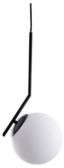 Подвесной светильник Arte Lamp Bolla-Unica A1923SP-1BK цвет черный На монтажной пластине Минимализм, Современный