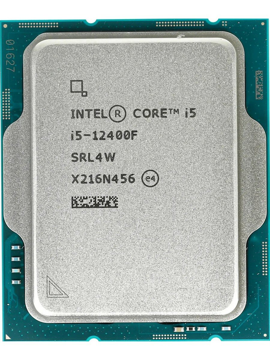 Процессор INTEL Core i5-12400F Alder Lake (Soc-1700/2.5/4.4GHz/6C/12T/18Mb/TDP 65W/OEM) (CM8071504555318_SRL4W)