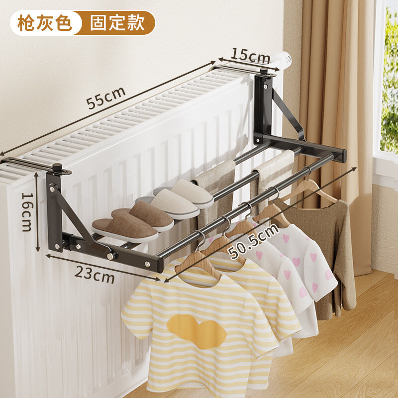 Складная сушилка для обуви с подогревом, вешалка для одежды с подогревом, сушильная стойка для полотенец