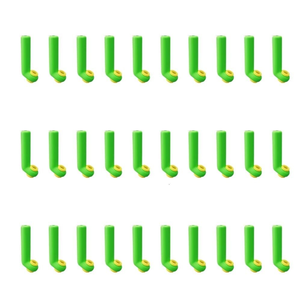 Гибкие силиконовые держатели поплавков, 30 шт, L