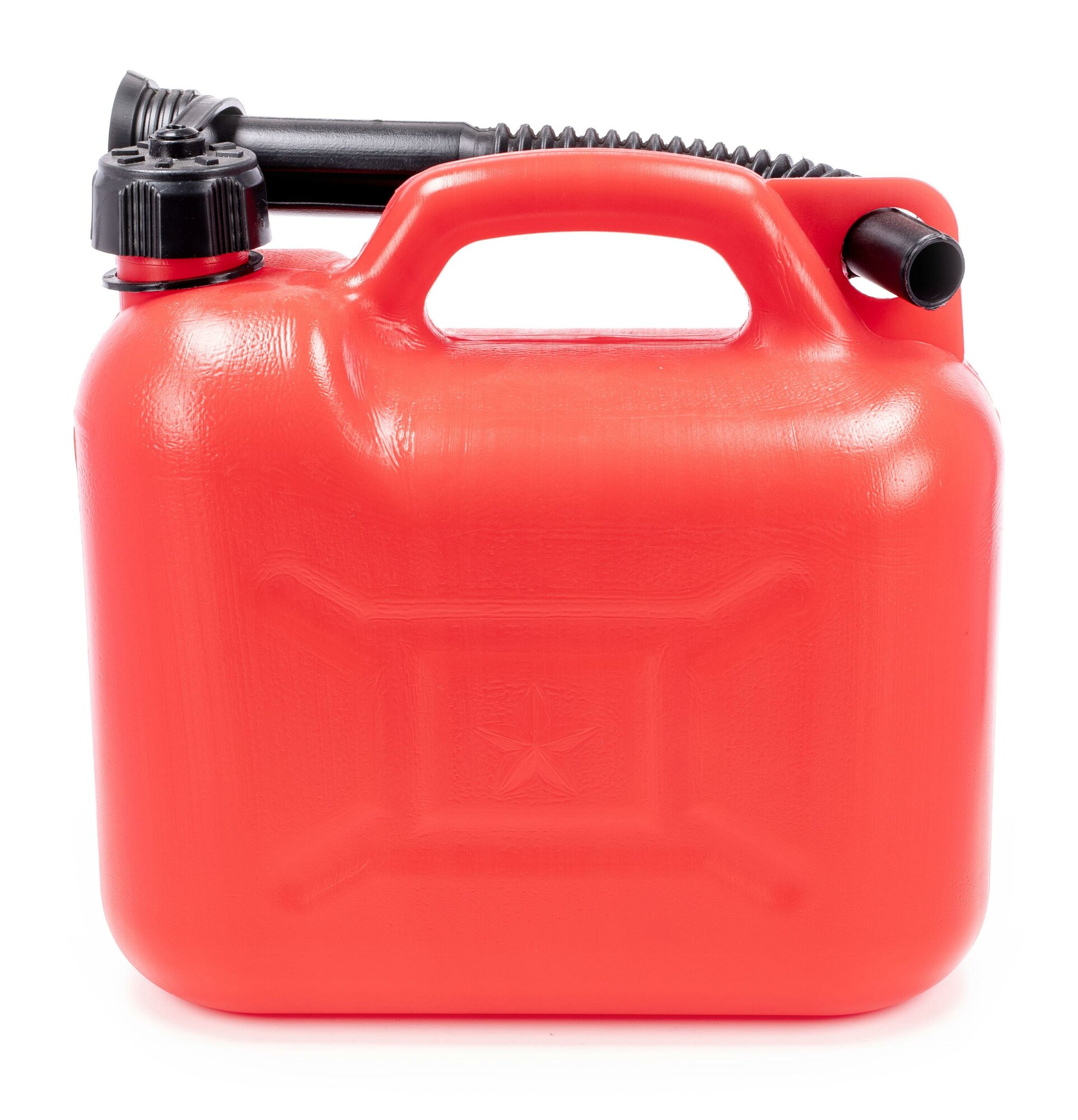 Канистра пластик 5Л для бензина С заливным устройством звезда