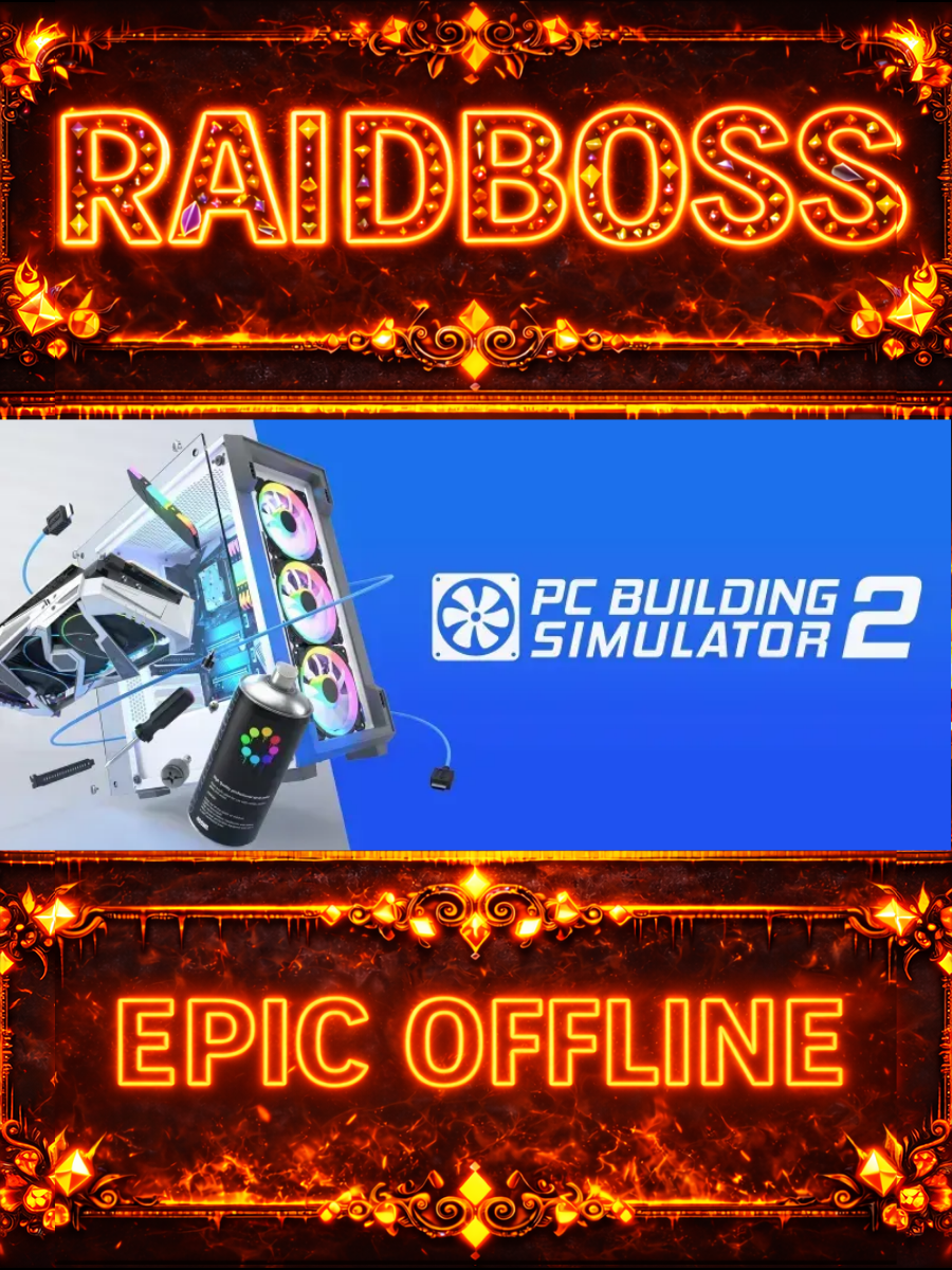 PC Building Simulator 2 игра на аккаунте для ПК с OFF активацией для EpicGames (PC) РФ + СНГ