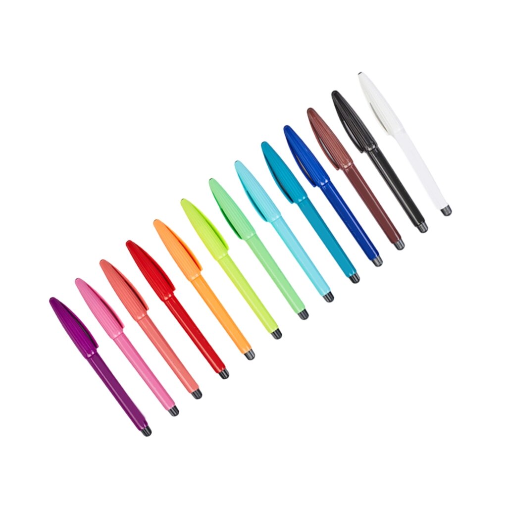 12 Шт Набор Кистей и Ручек 0,4 мм Фломастер Акварельная Ручка Раскраска Фломастер Библия Ручка для Раскрашивания Книг Журнал