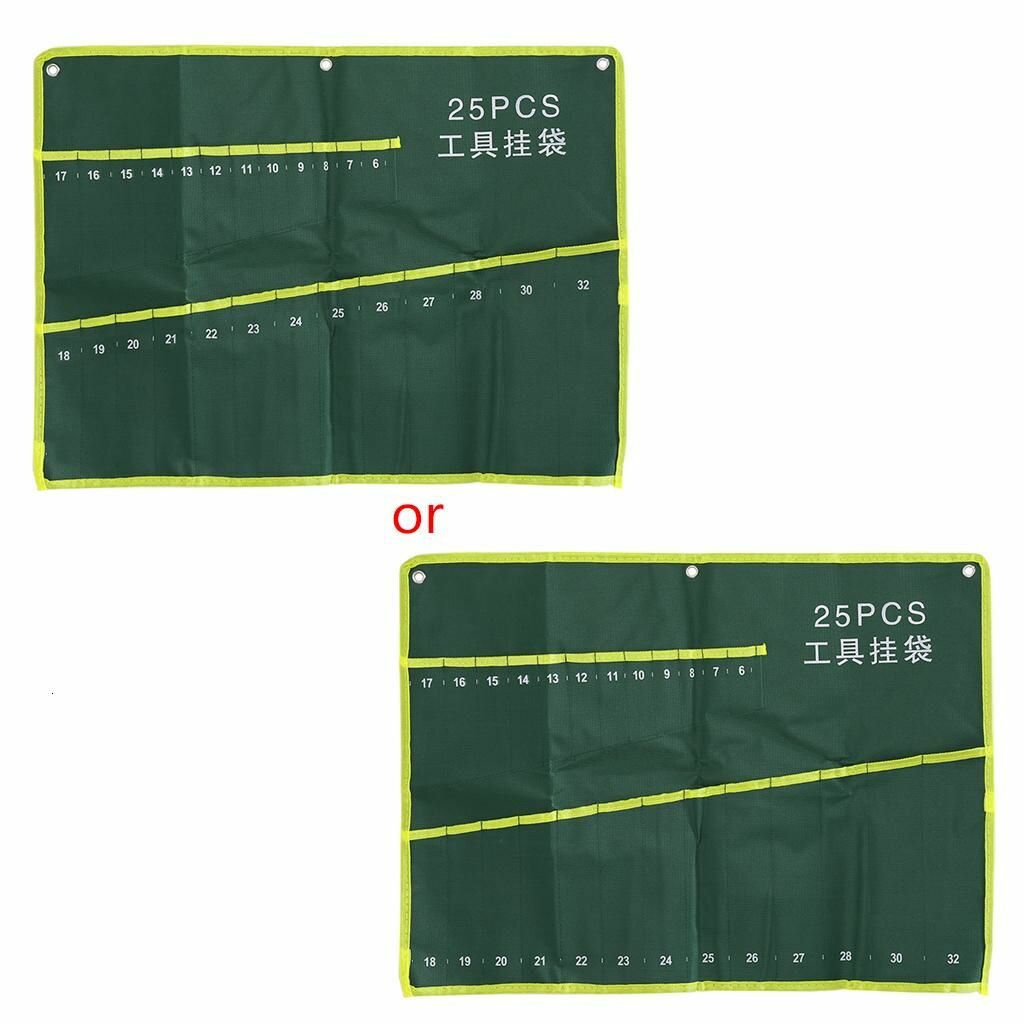 Чехол для гаечных ключей с 25 карманами