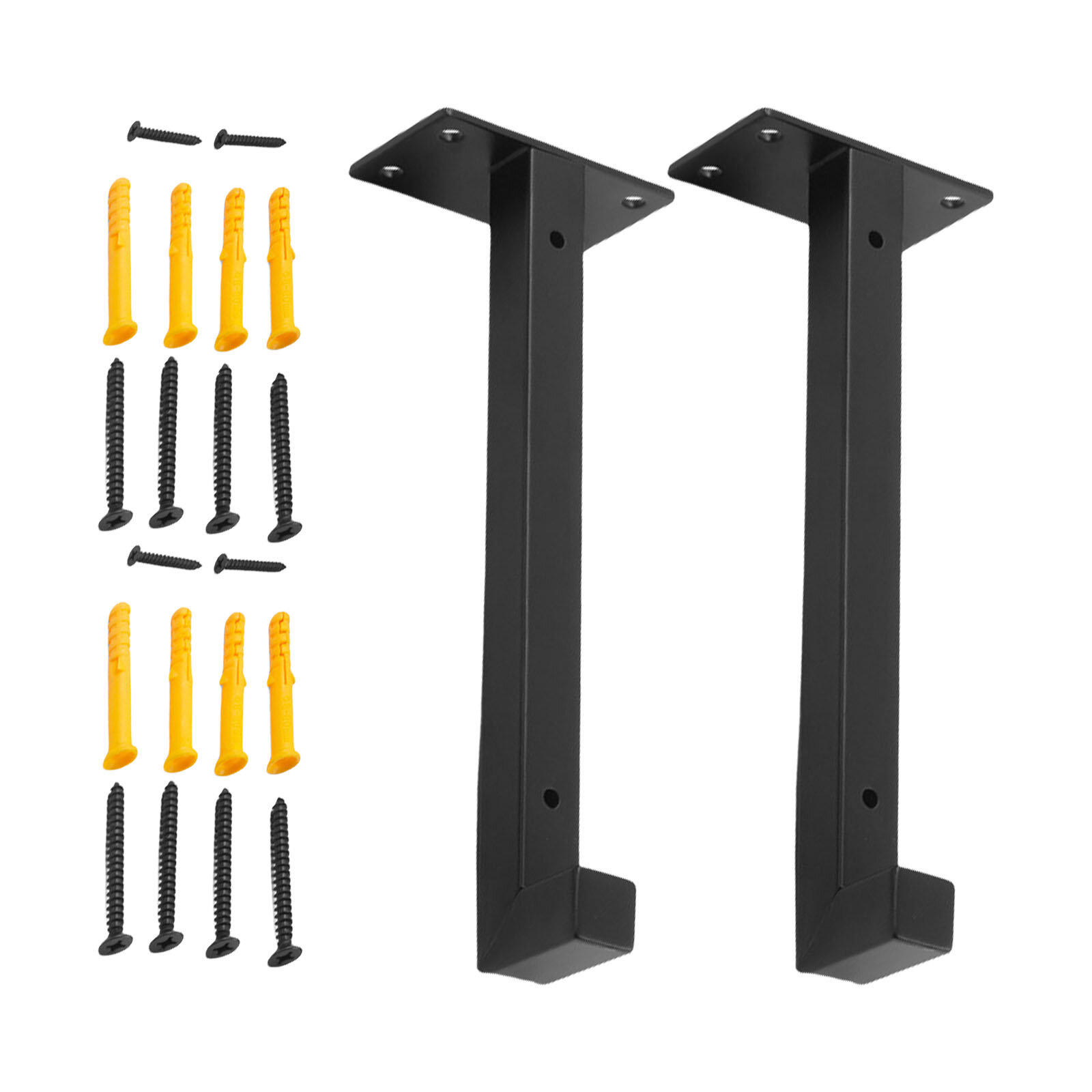 Сильные настенные горы скобки крепкая плавающая опора для полков в любой комнате