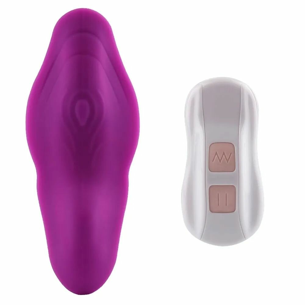 Носимые трусики вибрационные трусики с пультом дистанционного управления, Фиолетовый