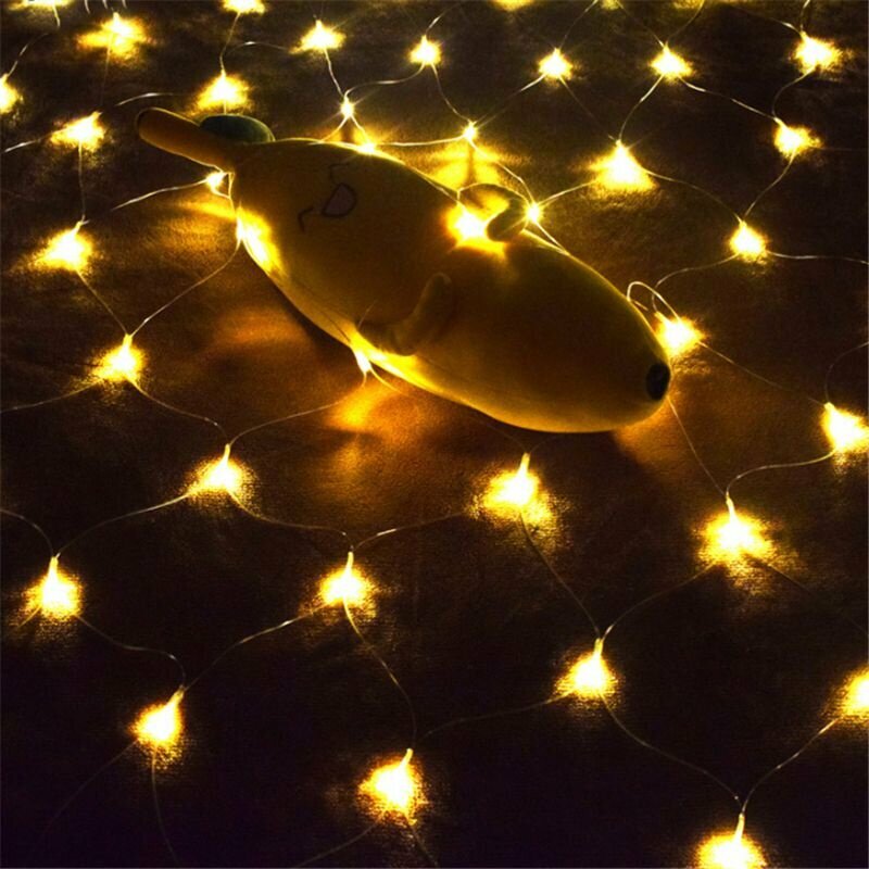 Новогодние гирлянды светодиодные brilliant christmas fairy string lights 3м х 2м с 200 светодиодами для украшения на улице теплый белый eu 3x2м 200leds