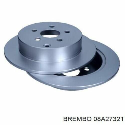 Диск тормозной сплошной задний BREMBO (08. A273.21) Prime UV Coated