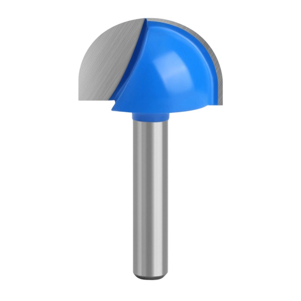 Долото из стабильного Тугоплавкого металла Из Стального Сплава Длиной 1/4 дюйма Длиной 6 Флажолетов С Круглым Дном И Противоосколочным Крошащимся Покрытием Для Деревообработки И Скульптурных Работ