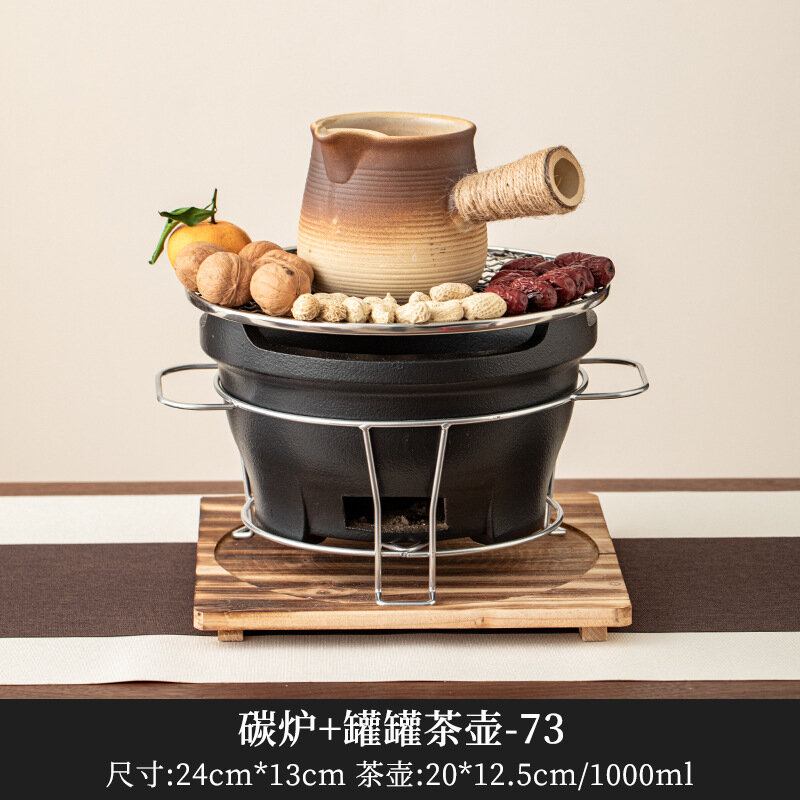 Гриль для барбекю, чайная печь, домашний традиционный камин, популярная онлайн-печь для обогрева, угольная глиняная печь, уличная угольная печь.