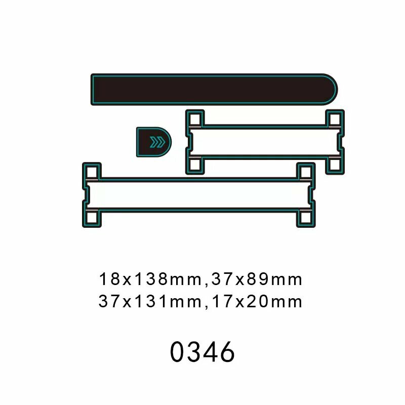 Оригинальная вырубная форма PAPUS «Маленький пони» — форма для вырубки по знакам зодиака на год Лошади, для новогодних