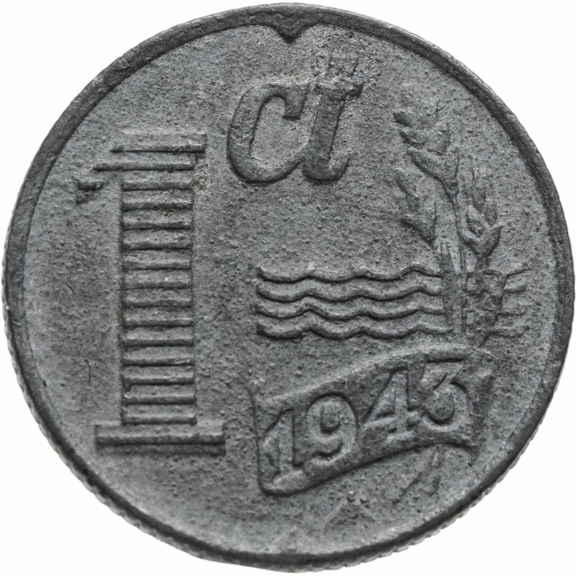 Нидерланды 1 цент (cent) 1943