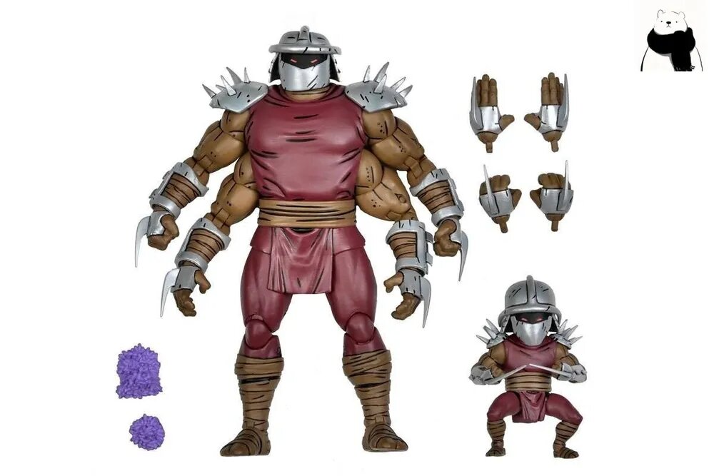 Коллекционная Фигурка Черепашки-ниндзя Клон Шреддер NECA 54290 Teenage Mutant Ninja Turtles: Shredder's Revenge 18 CM