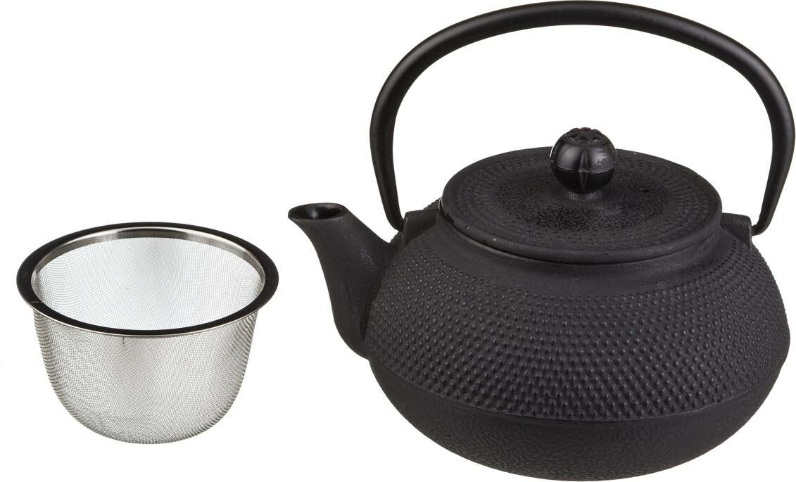 Заварочный чайник чугунный, с Эмалированным покрытием Внутри 600мл KSG-734-033