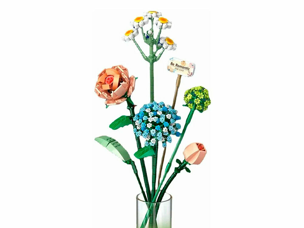 Конструктор LOZ 1671_MK Конструктор Нежный букет