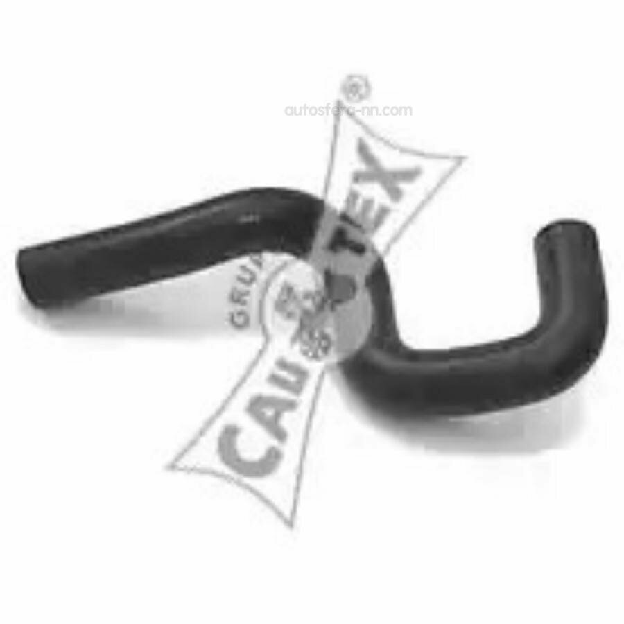 CAUTEX 486680 Патрубок радиатора OPEL: ASTRA F 1.8 8V-2.0 8V 92-98, VECTRA A 2.0 8V 88-96, KADETT E 1.8 8V 85-93, CALIBRA 2.0 8V 89-97