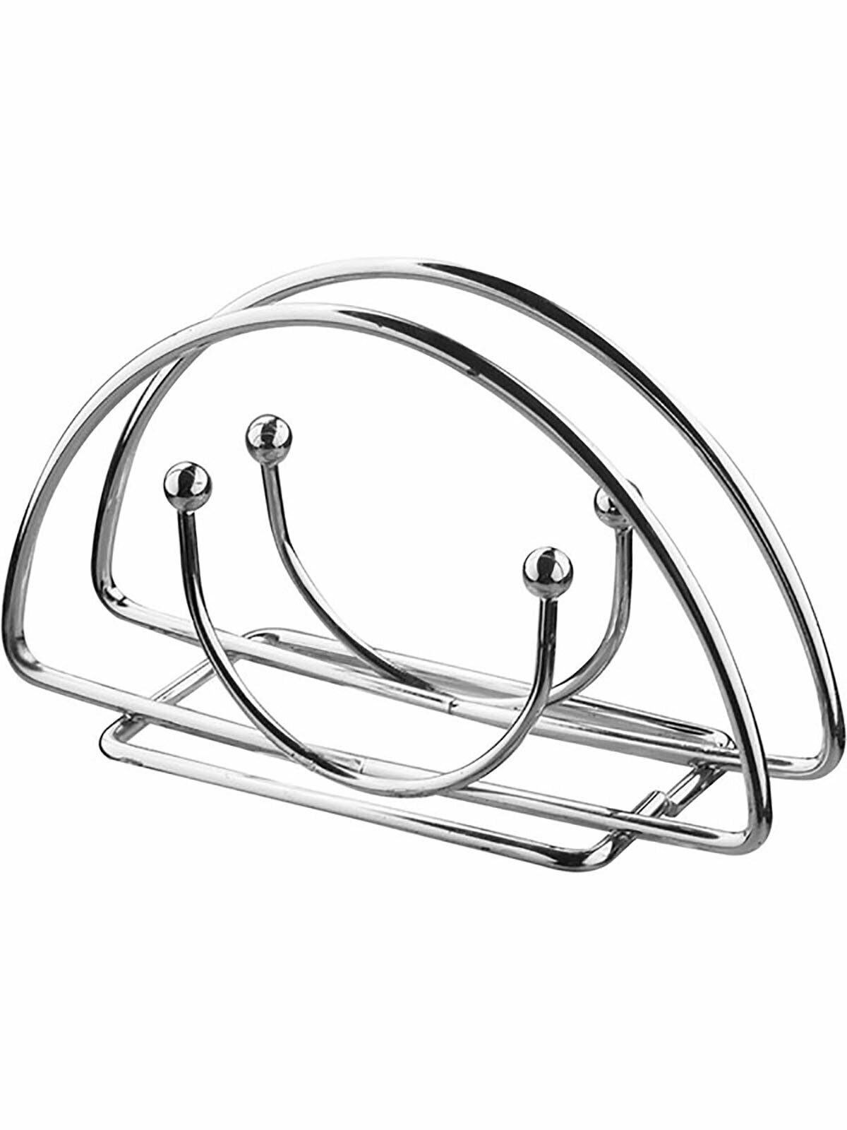 Салфетница на стол ажурная Prohotel, металлическая 8x14 см